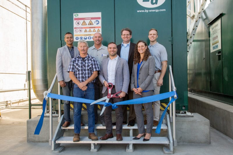 Official Opening of Anaergia’s CHP System Generating Renewable Energy